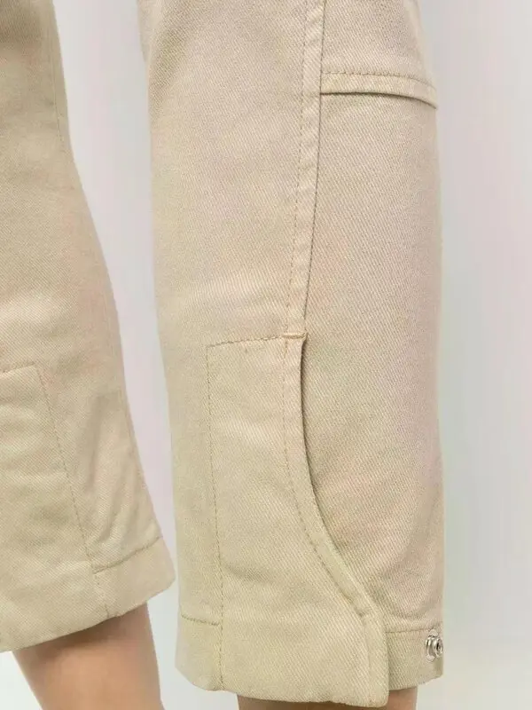 Aspesi High-waisted Wool Trousers