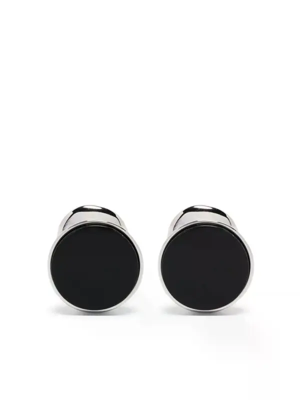 FURSAC Round Disk Cufflinks - Silver