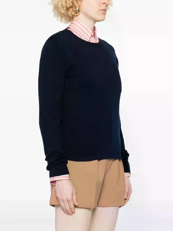 BARRIE Crew Neck Long Sleeve Sweater