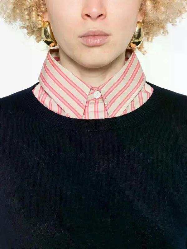 BARRIE Crew Neck Long Sleeve Sweater