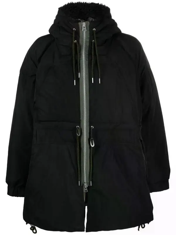 Sacai Padded Zip-up Parka
