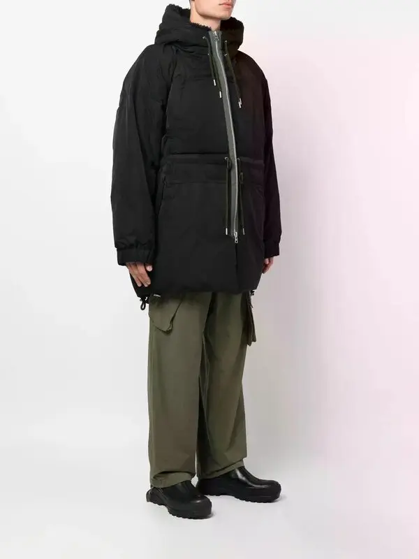 Sacai Padded Zip-up Parka