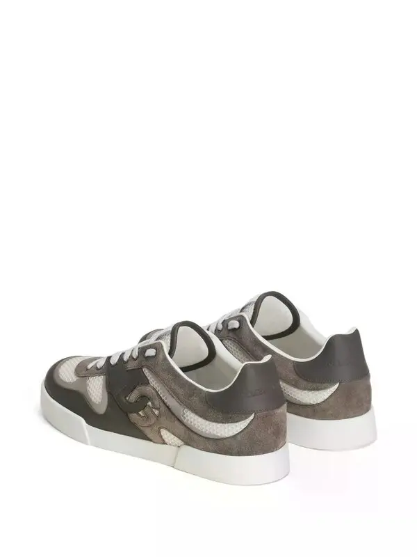 Dolce & Gabbana Panelled Lace-up Sneakers