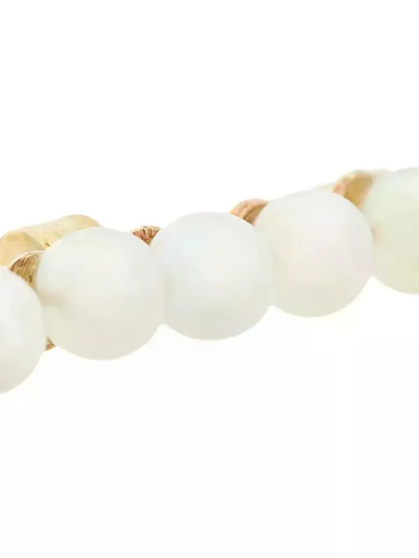 Delfina Delettrez 9kt Yellow Gold Pearl Earring