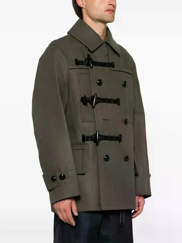 Sacai Wool Duffle Coat
