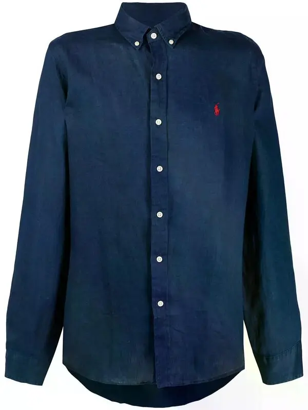Polo Ralph Lauren Polo Pony Linen Shirt - Blue