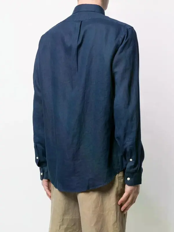 Polo Ralph Lauren Polo Pony Linen Shirt - Blue
