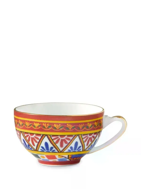 Dolce & Gabbana Carretto Siciliano Porcelain Tea Set