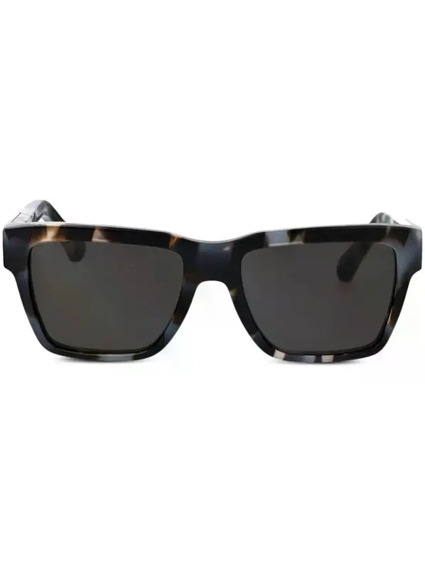 Dolce & Gabbana Logo-engraved Sunglasses - Black