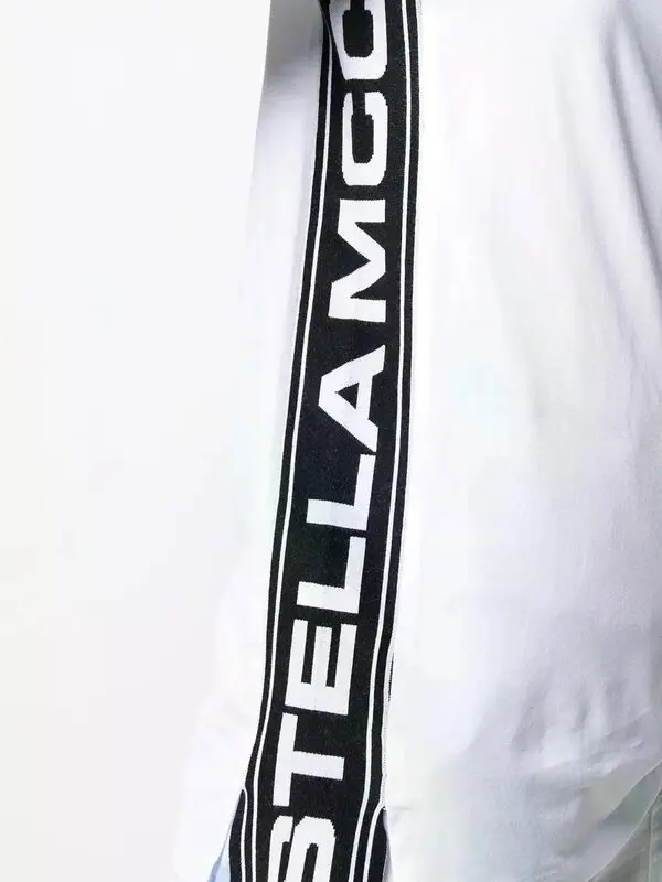 Stella McCartney Logo Insert Tape T-shirt - White