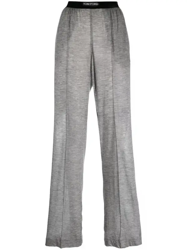 TOM FORD Cashmere Track Pants With Logo Waistband