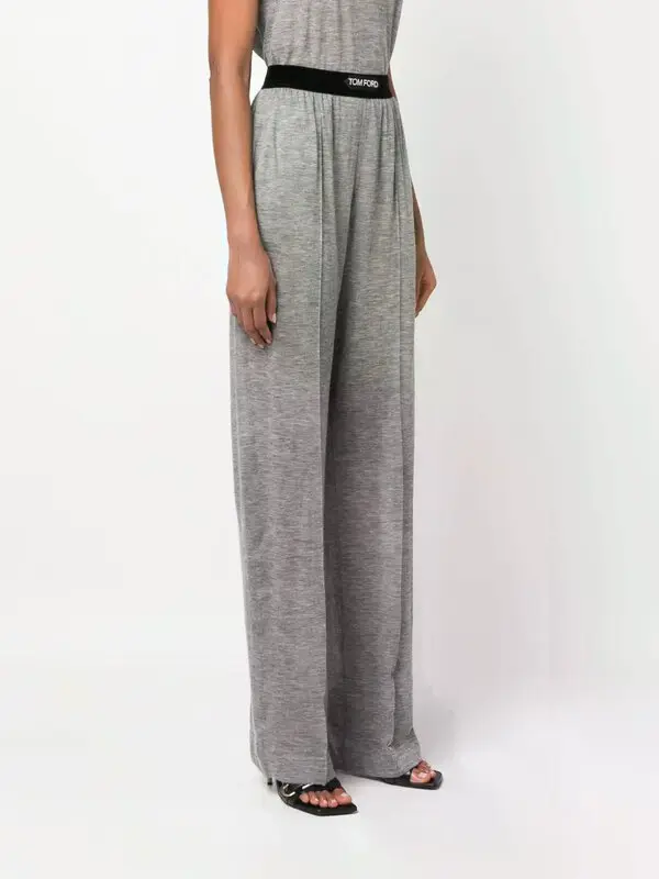 TOM FORD Cashmere Track Pants With Logo Waistband