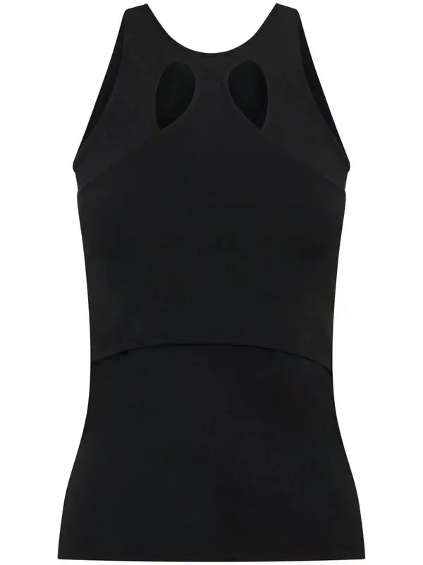 DION LEE Mobius Loop Cut-out Tank Top