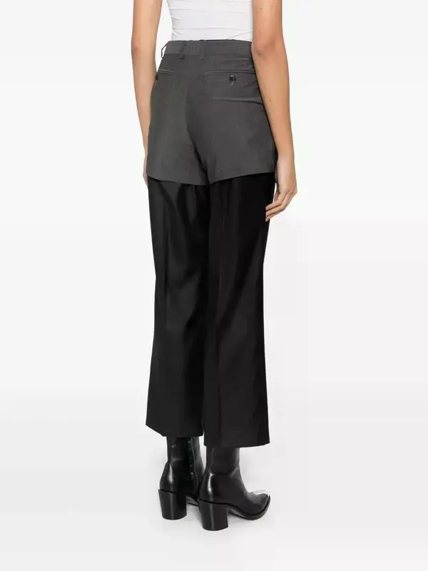 BETTTER Layered Straight Trousers