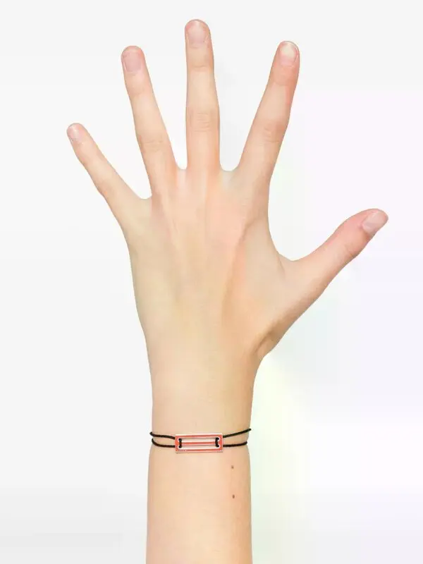 Le Gramme Lacquered Cord Bracelet