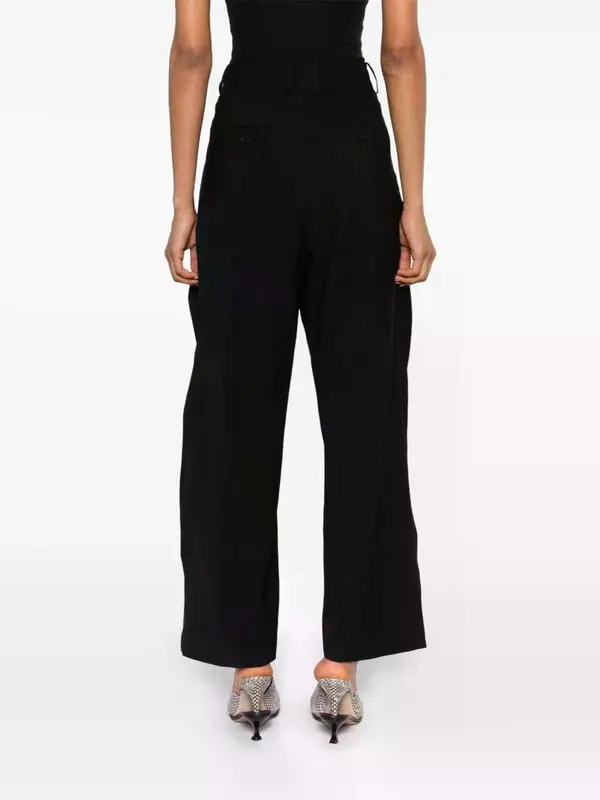 Rokh Pleated Wide-leg Trousers