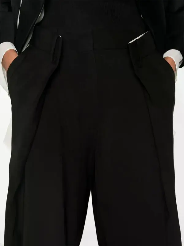 Rokh Pleated Wide-leg Trousers