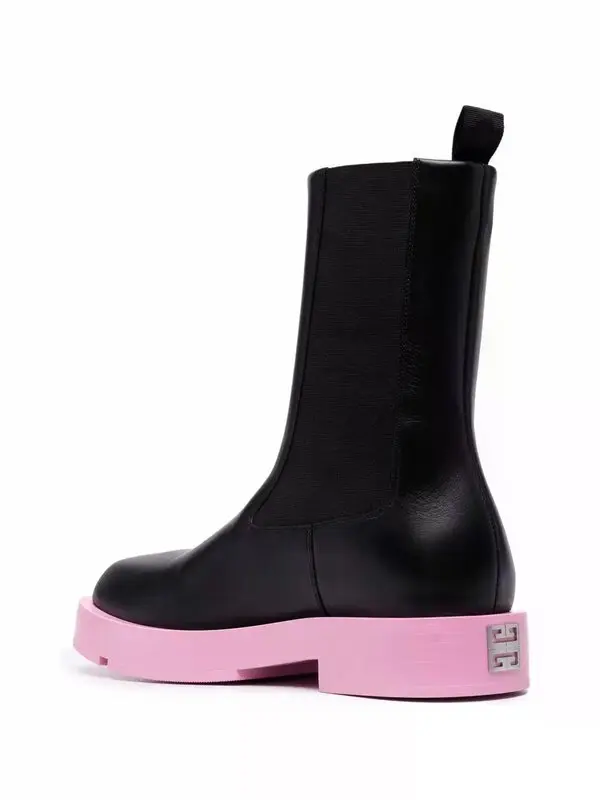 Givenchy Colourblock Leather Chelsea Boots