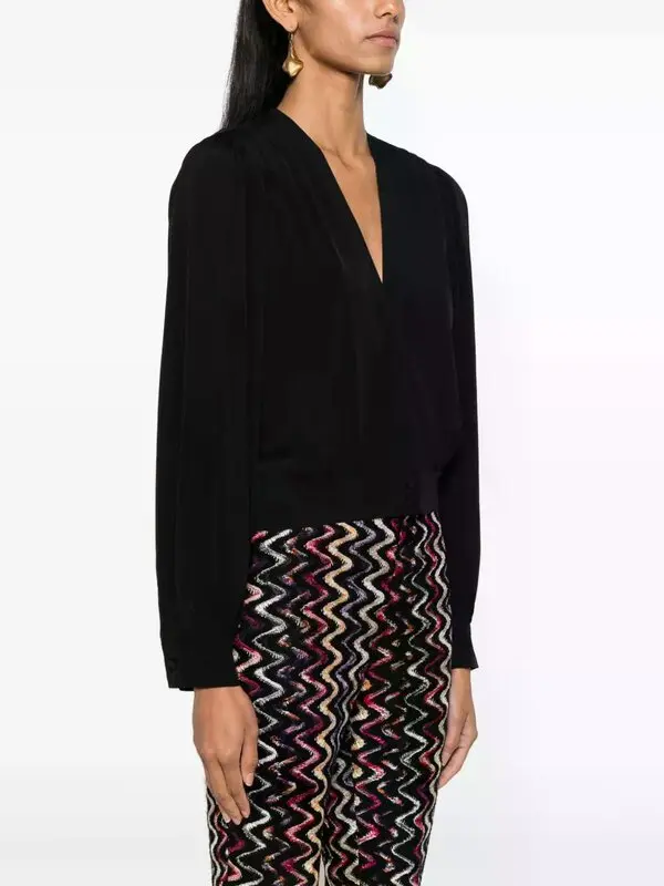 FORTE_FORTE Gathered Moroccan-crêpe Shirt