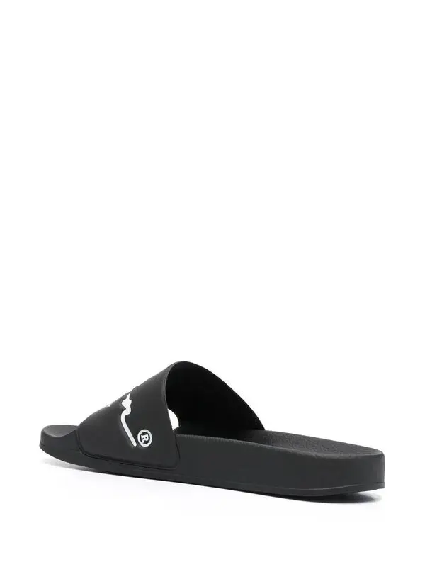 Philipp Plein Logo-print Slides