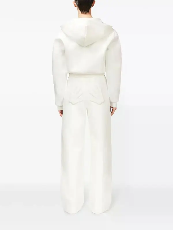AREA Embossed Handprint Wide-leg Track Pants