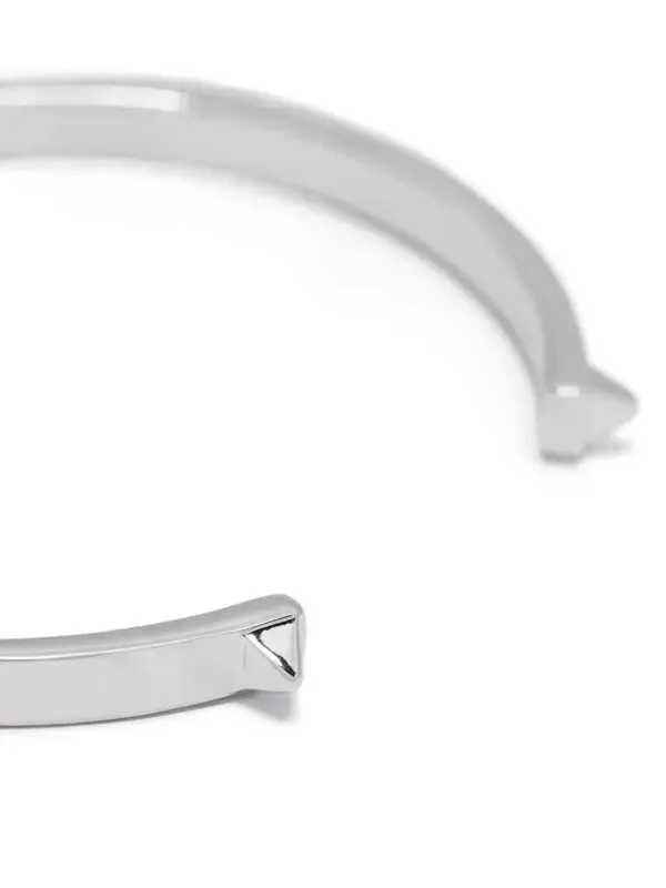 Eddie Borgo Tone Pyramid Open Cuff Bracelet