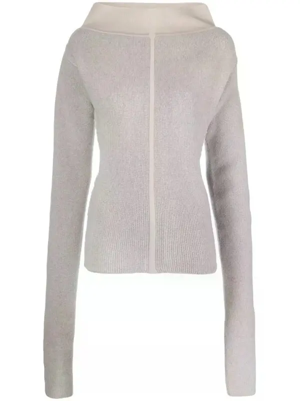Rick Owens High-neck Extra Long-sleeved Jumper