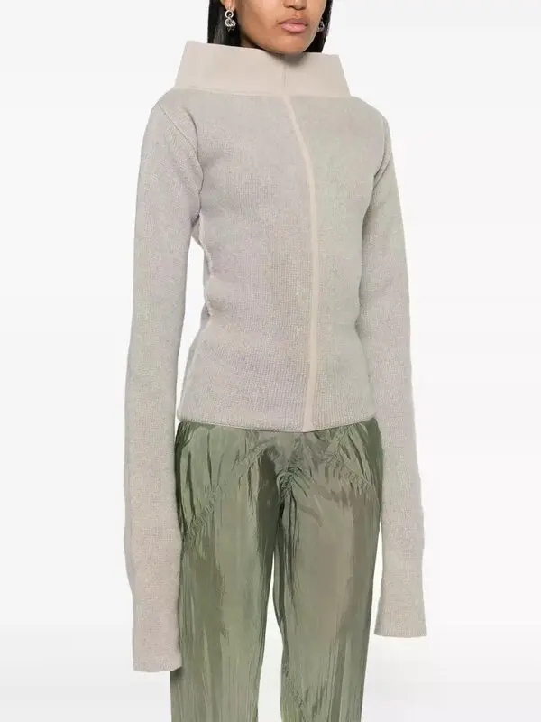 Rick Owens High-neck Extra Long-sleeved Jumper
