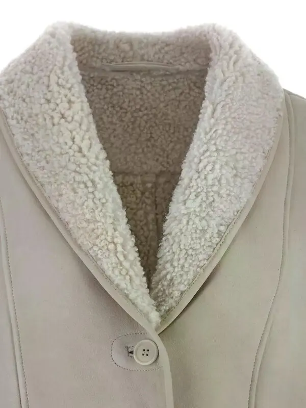 SALVATORE SANTORO Shearling Jacket - Neutrals