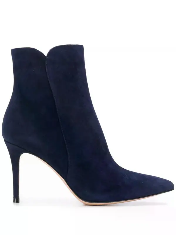 GIANVITO ROSSI Levy Suede Ankle Boots