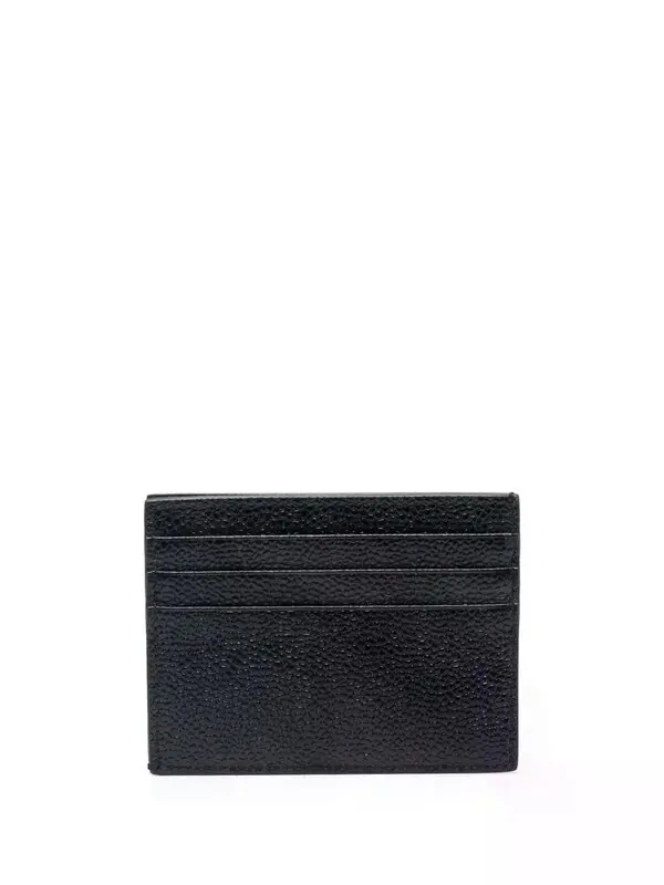 Thom Browne Pebbled-leather Card Holder