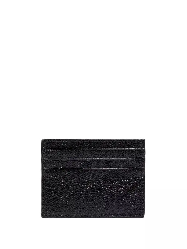 Thom Browne Pebbled-leather Card Holder