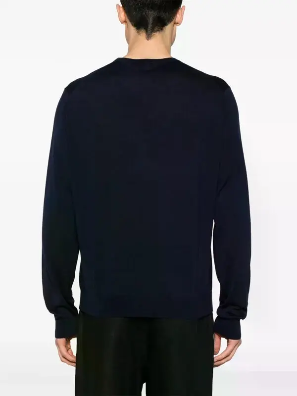 SUNFLOWER Merino Wool Crew Neck Long Sleeve Top