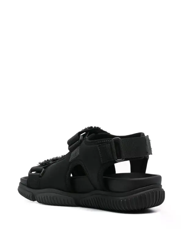 Cecilie Bahnsen Valeria Crystal-embellished Sandals