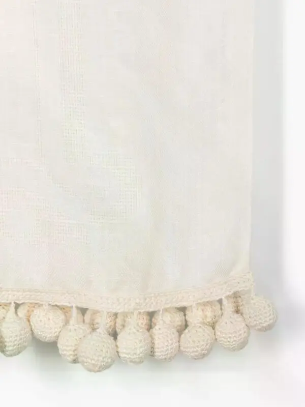 Max Mara Pompom-detail Scarf