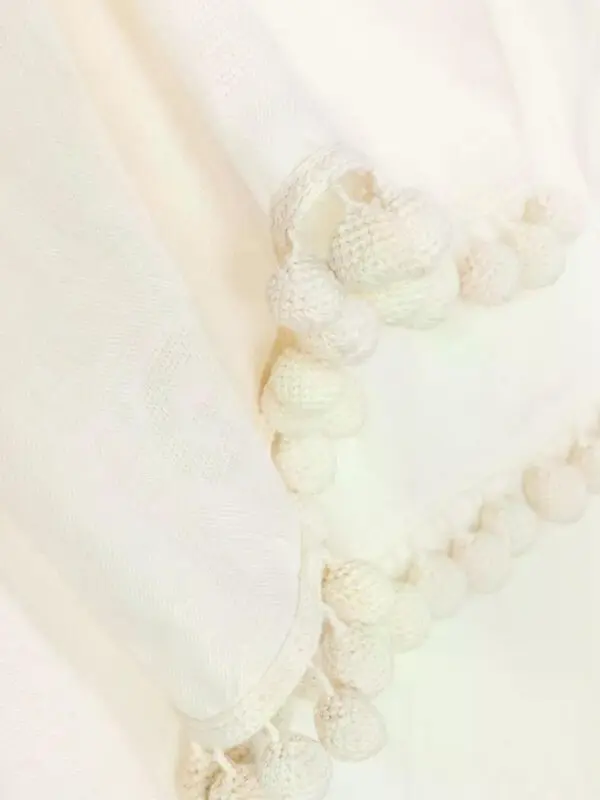 Max Mara Pompom-detail Scarf