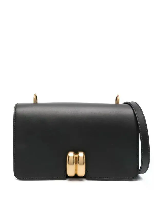 BY MALENE BIRGER Noval Leather Shoulder Bag - Black