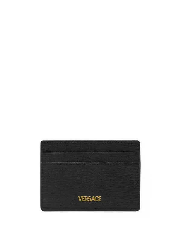 Versace Medusa Biggie Leather Card Holder