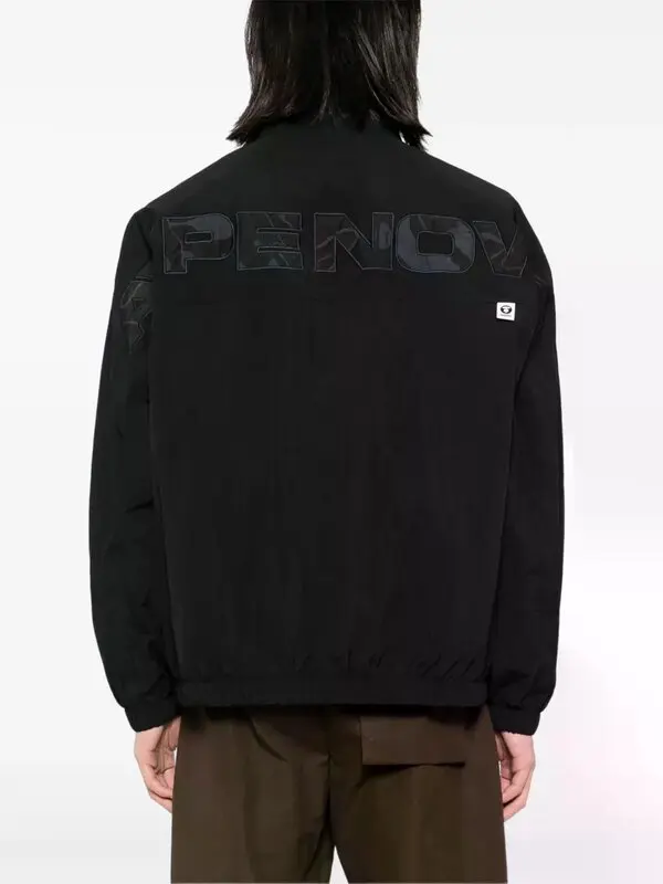 AAPE BY *A BATHING APE Logo Patch Zip-up Jacket