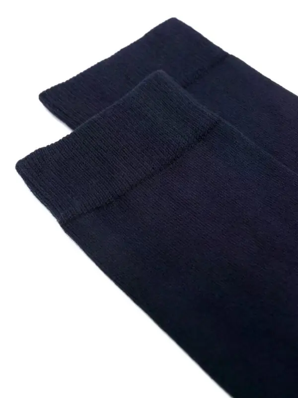 Sunspel Logo Print Socks