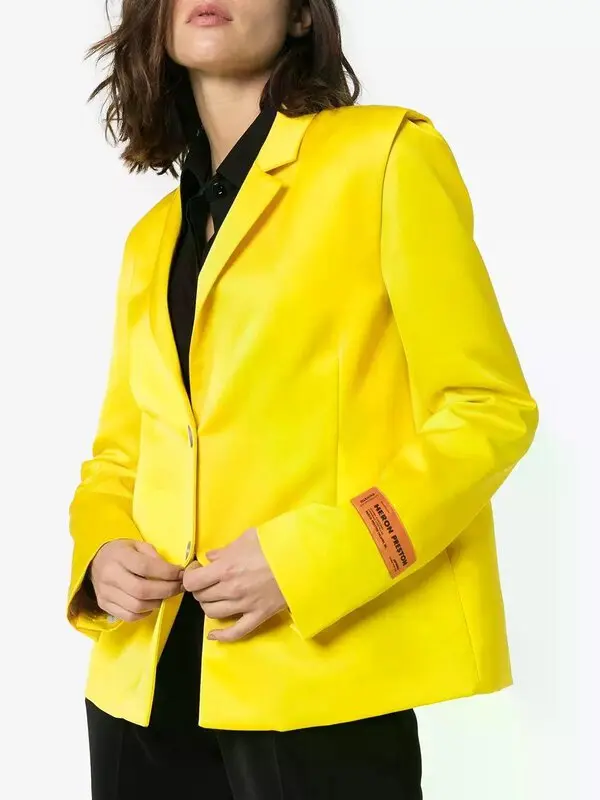 Heron Preston Mikado Single-breasted Blazer