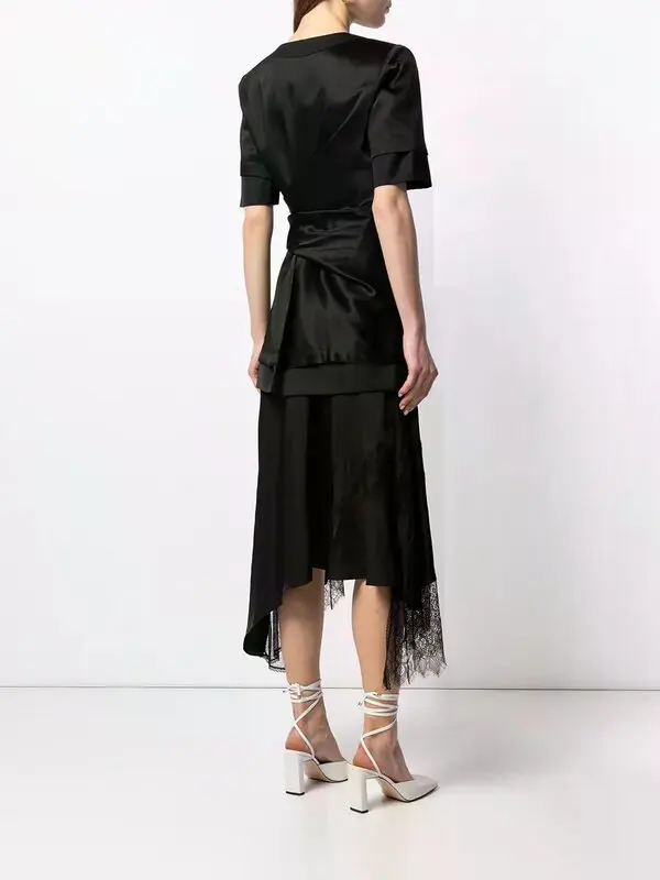 Goen.j Inside-out Short Wrap Blazer