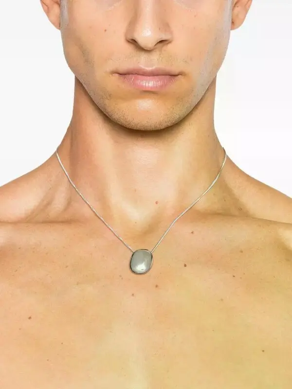 Tom Wood Pebble Necklace
