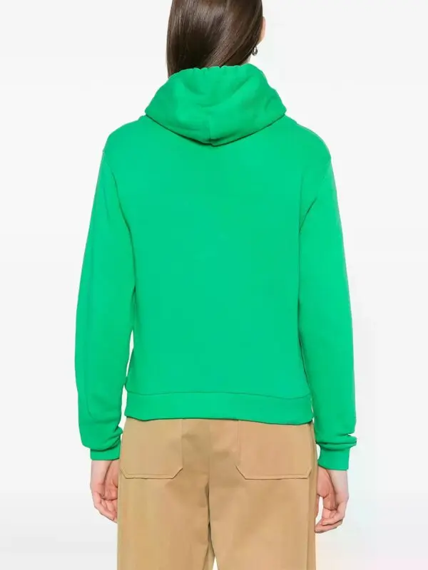 Polo Ralph Lauren Logo Embroidered Hoodie - Green
