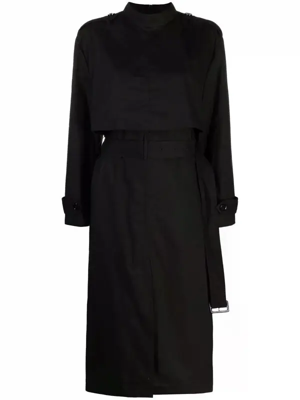 MAISON MARGIELA Cotton Midi Trench Dress