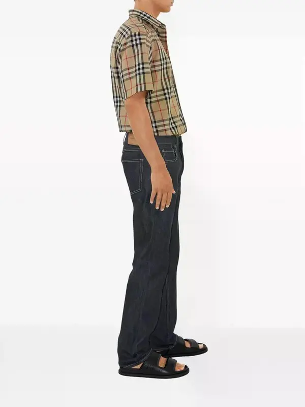 Burberry Vintage Check Pattern Cotton Shirt