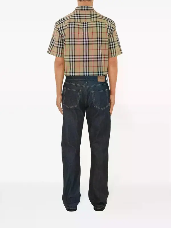 Burberry Vintage Check Pattern Cotton Shirt