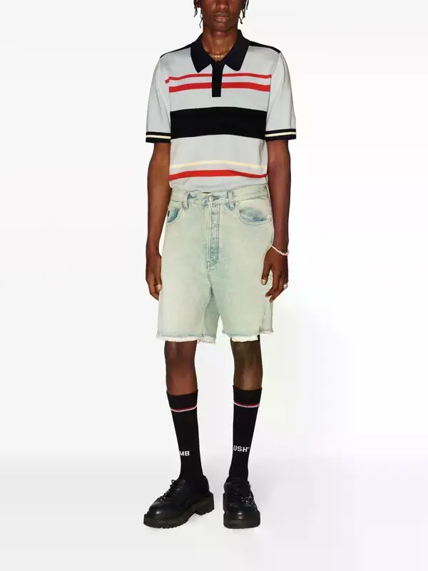 AMBUSH Raw Edge Denim Shorts
