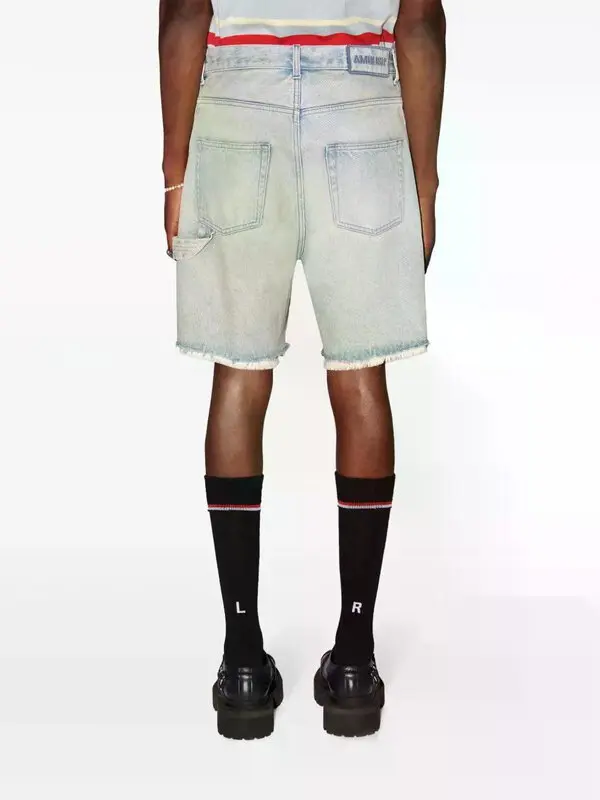 AMBUSH Raw Edge Denim Shorts