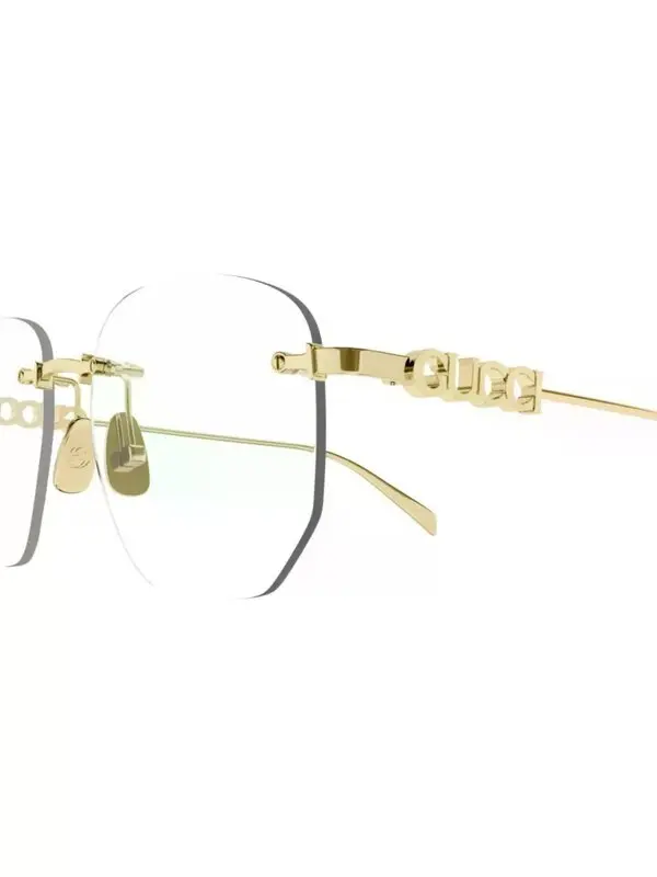 Gucci Geometric-frame Glasses